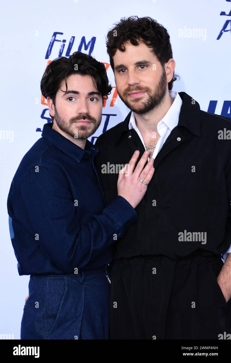 Santa Monica, California, USA 25th February 2024 Actor Noah Galvin and ...