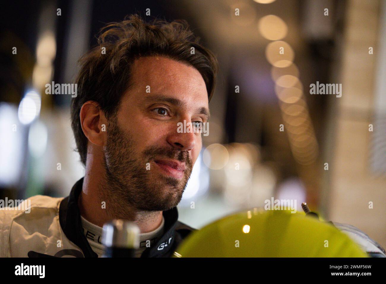 Lusail, Qatar. 25th Feb, 2024. VERGNE Jean-Eric (fra), Peugeot ...