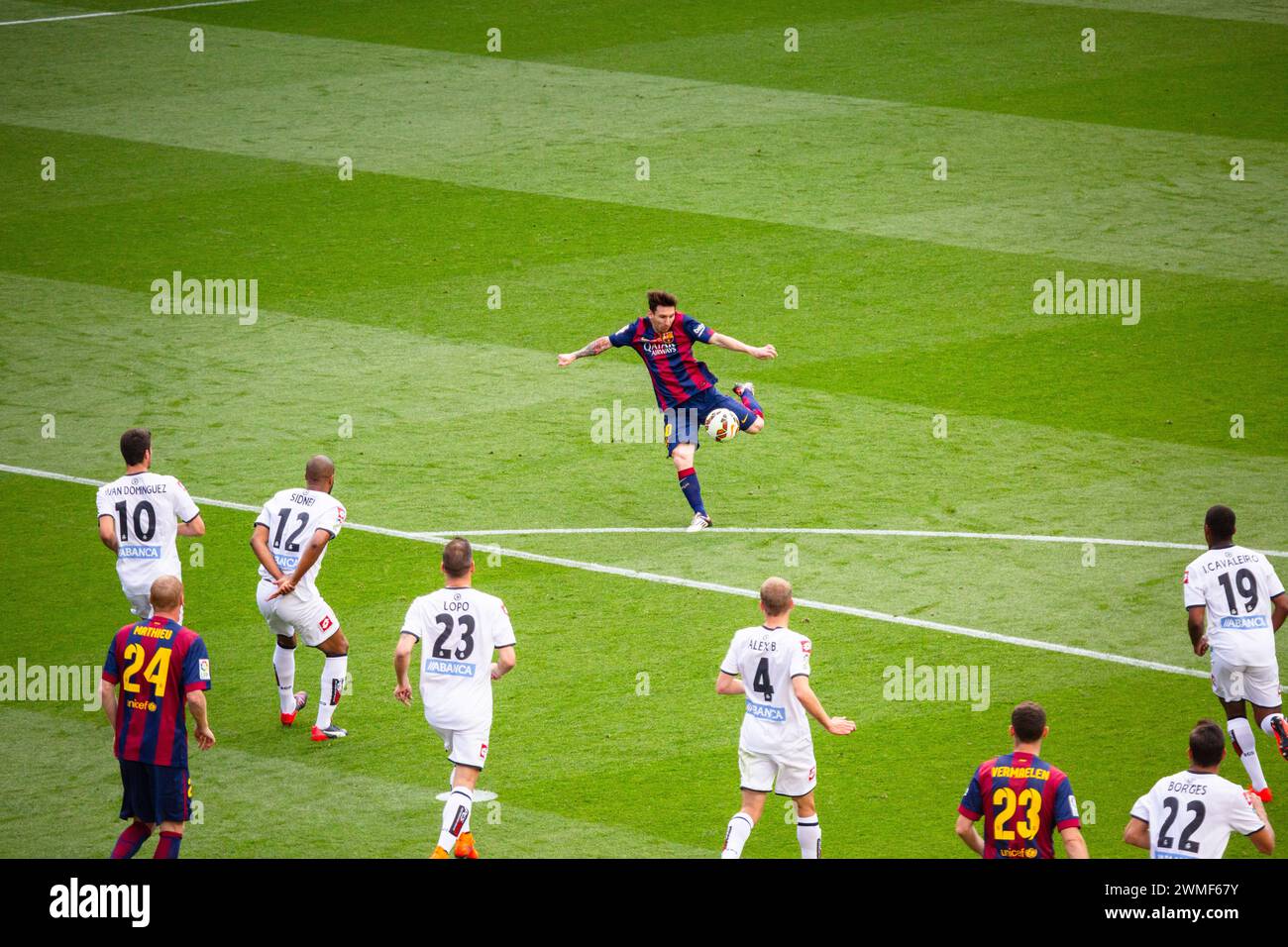 Deportivo la coruna champions bus hi-res stock photography and images ...