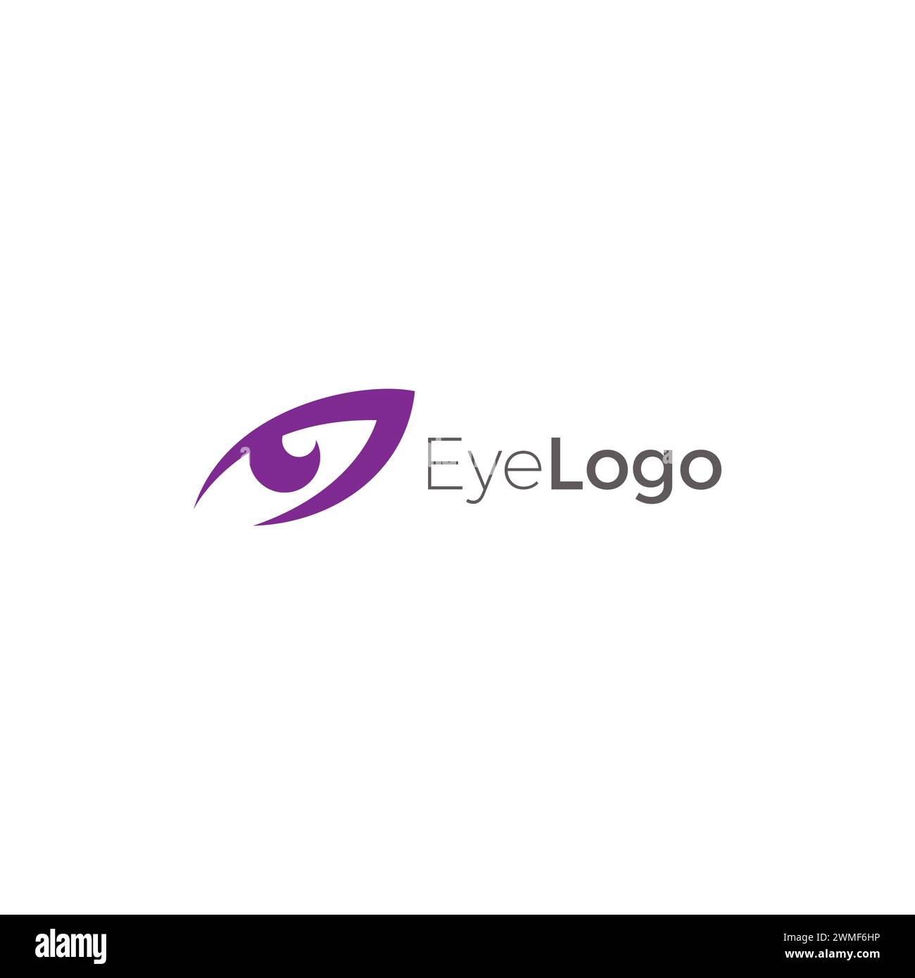 Eye logo Simple. Eye Vector Illustration Stock Vector Image & Art - Alamy