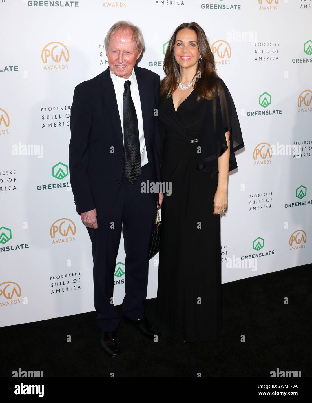 Hollywood, USA. 25th Feb, 2024. Elise Doganieri, Bertram Van Munster ...