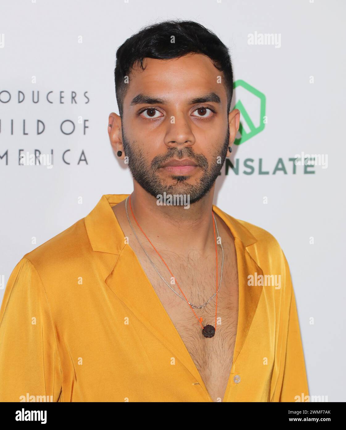 Hollywood, USA. 25th Feb, 2024. Prateek Rajagopal arrives at The 35 ...