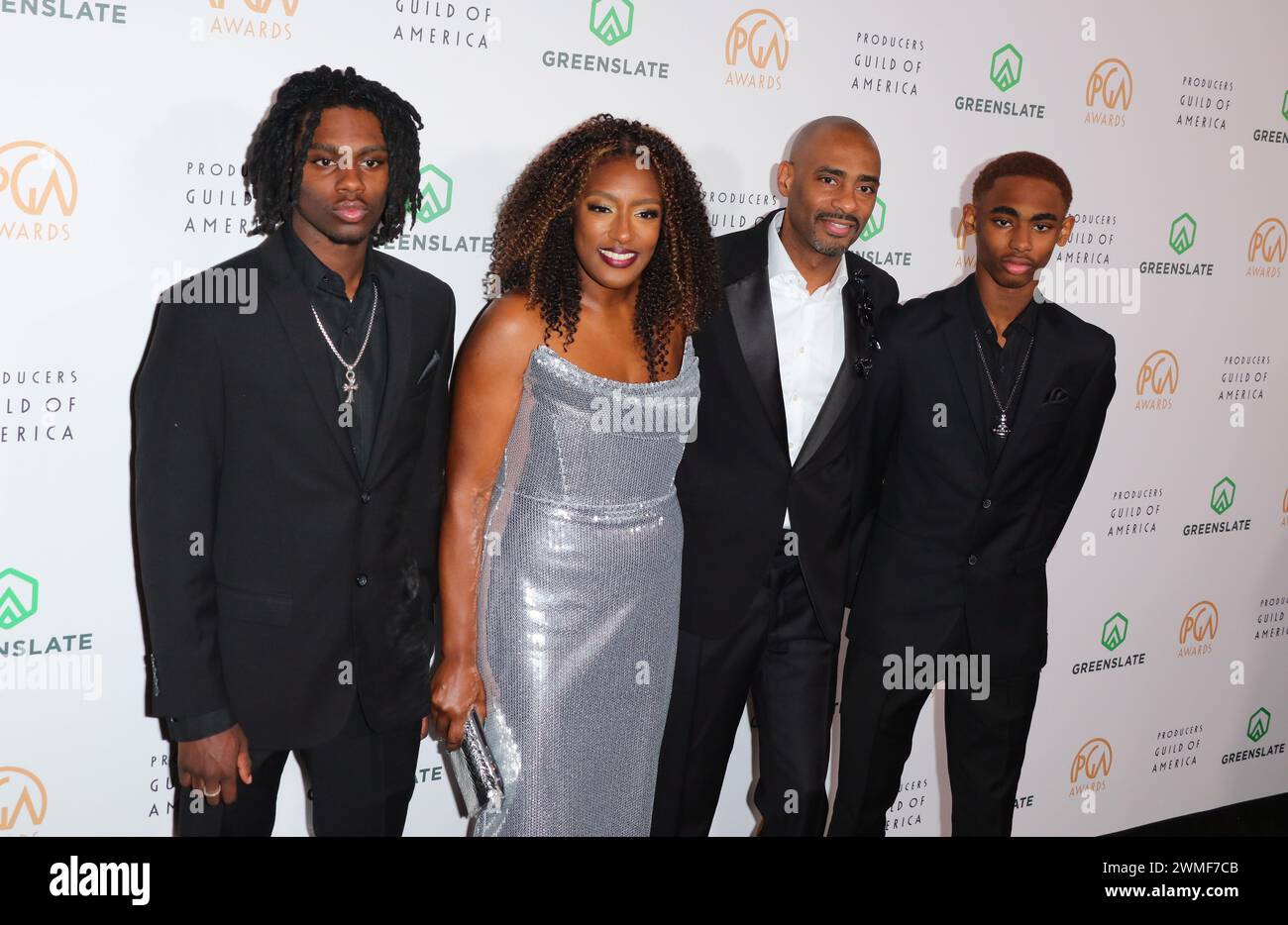 Hollywood, USA. 25th Feb, 2024. Courtenay Valenti, Julie Rapaport ...