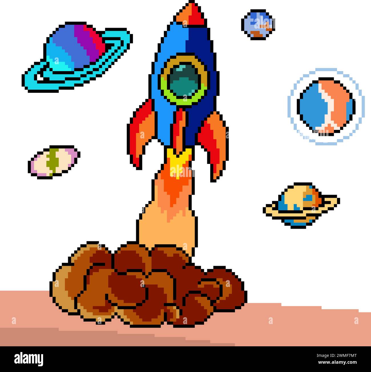 Colorful launch Stock Vector Images - Alamy