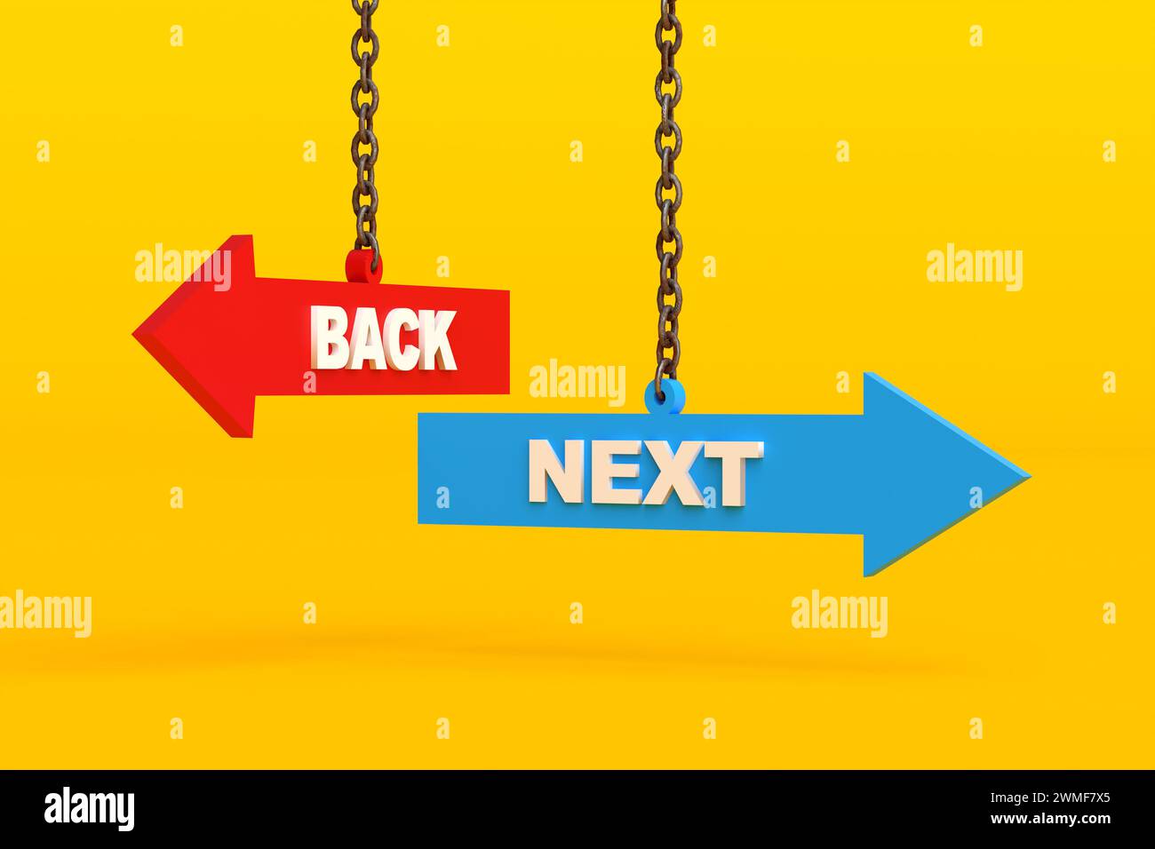 Backwards arrow hi-res stock photography and images - Alamy