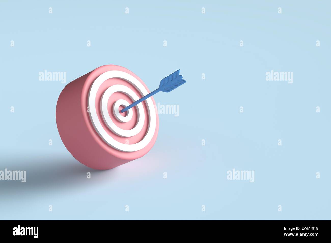 Target goal achievement, business success, goal setting and strategic ...