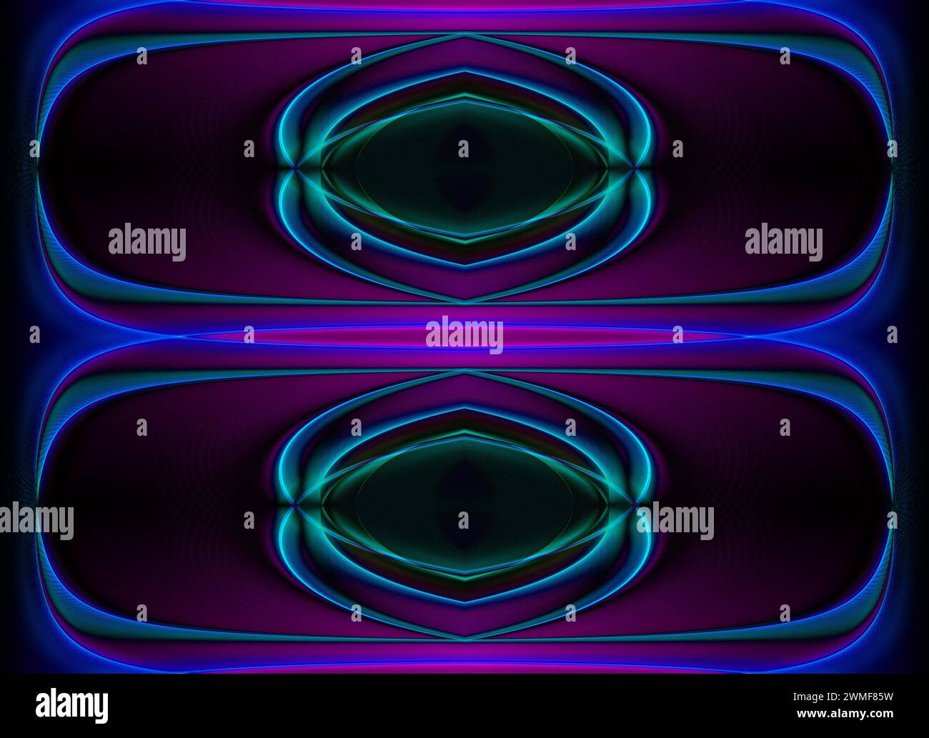 ultra-violet and purple neon light pattern and symmetric design Stock ...