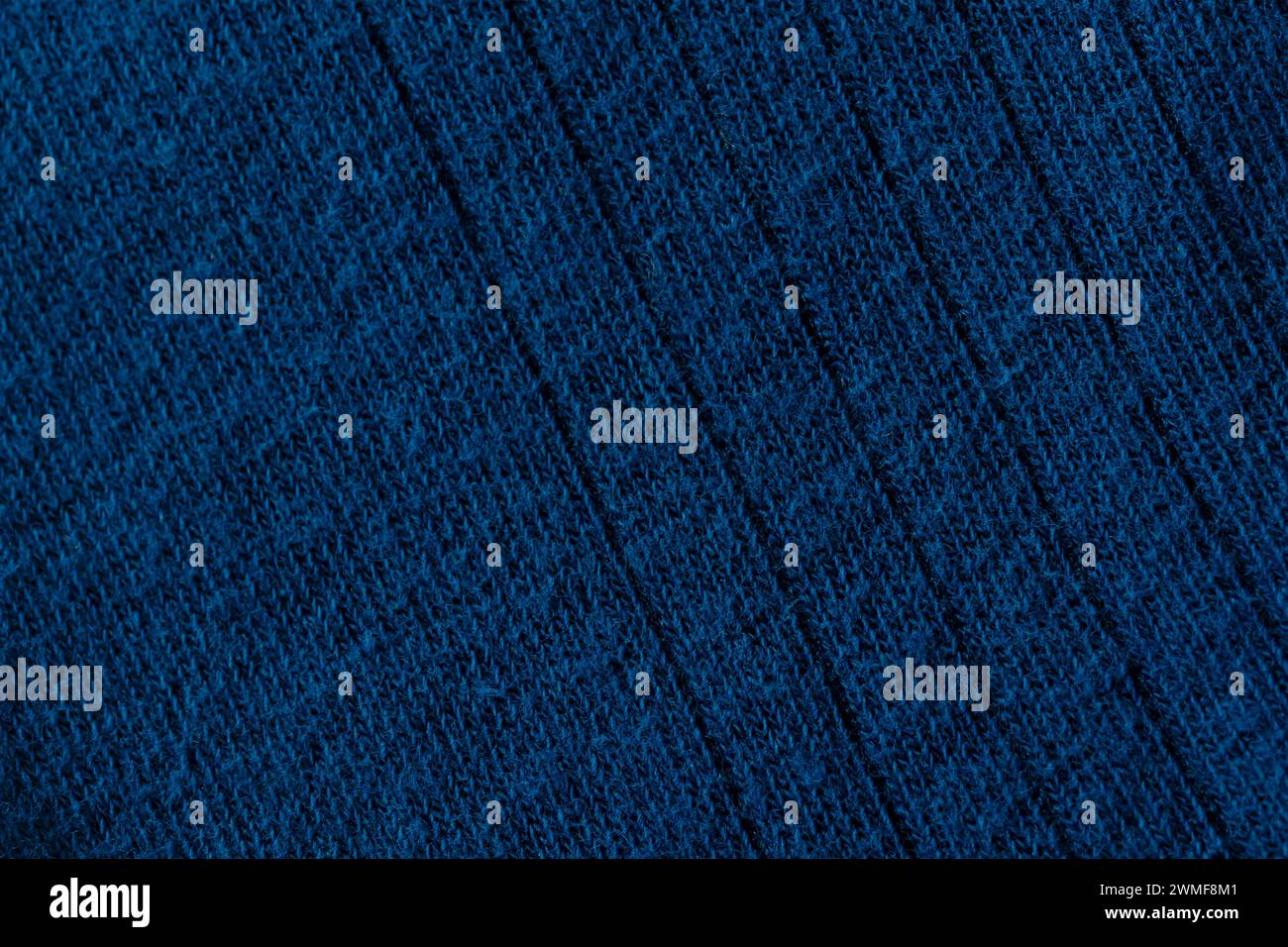 Dark blue yarn cloth texture background Stock Photo - Alamy