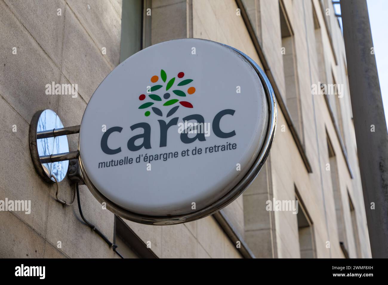 Bordeaux , France - 02 15 2024 : Carac logo brand and sign text of ...
