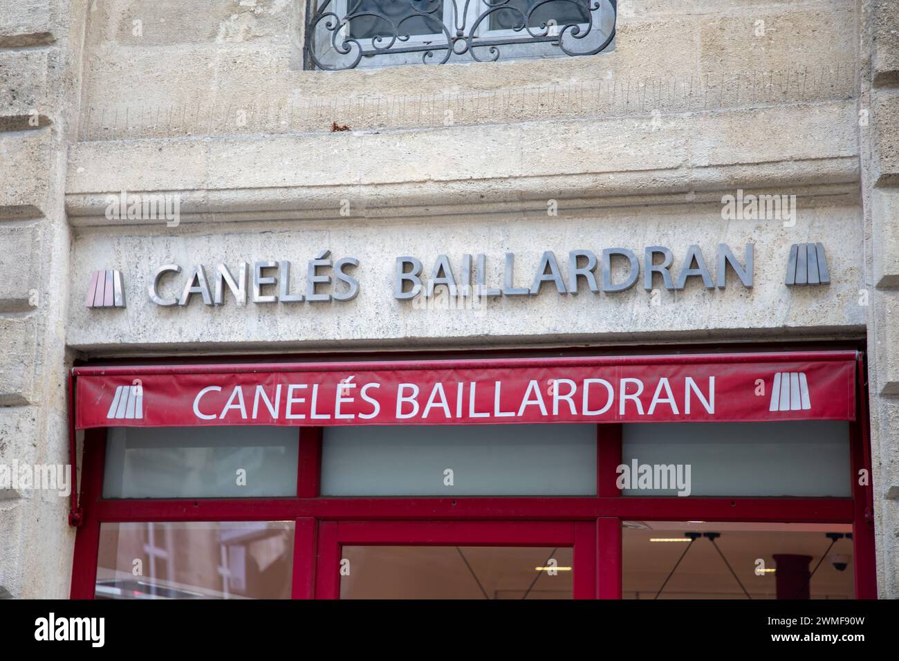 Bordeaux , France - 02 19 2024 : Baillardran caneles logo brand and ...