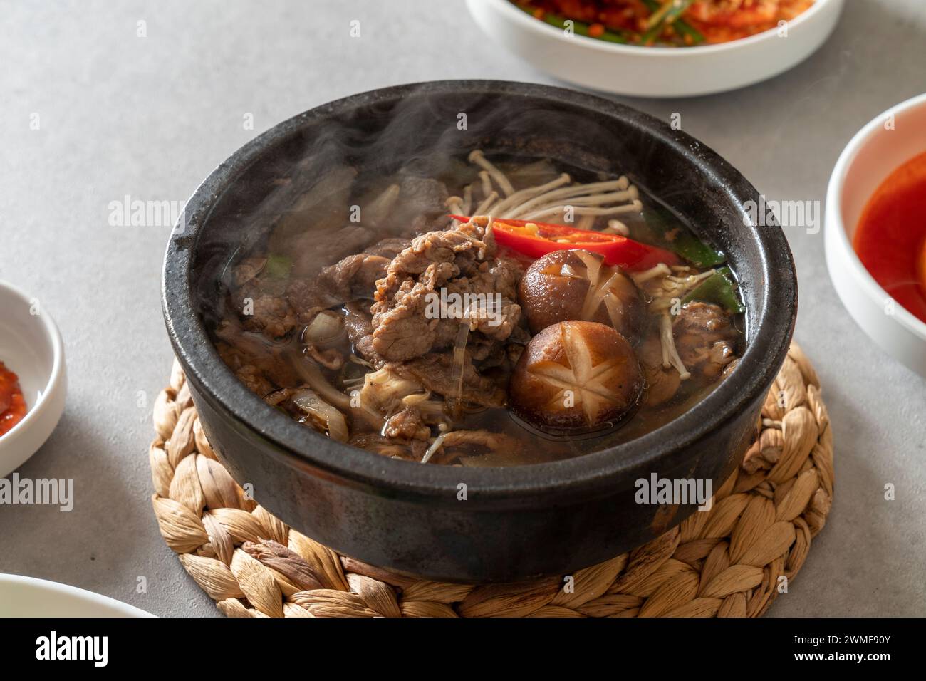 Traditional korean bulgogi dish hi-res stock photography and images - Alamy