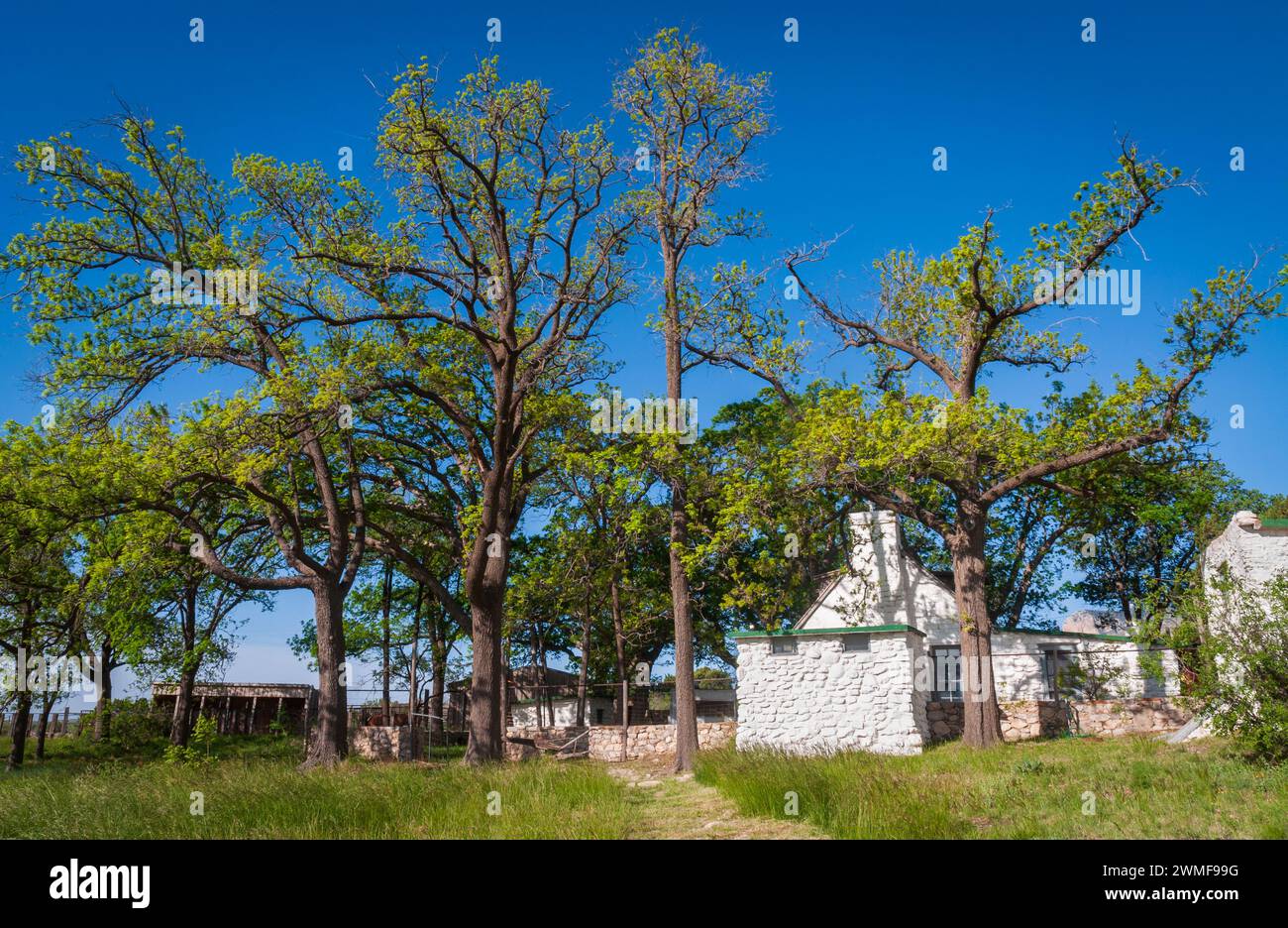 Frijole Ranch Museum at Guadalupe Mountains National Park in Western ...