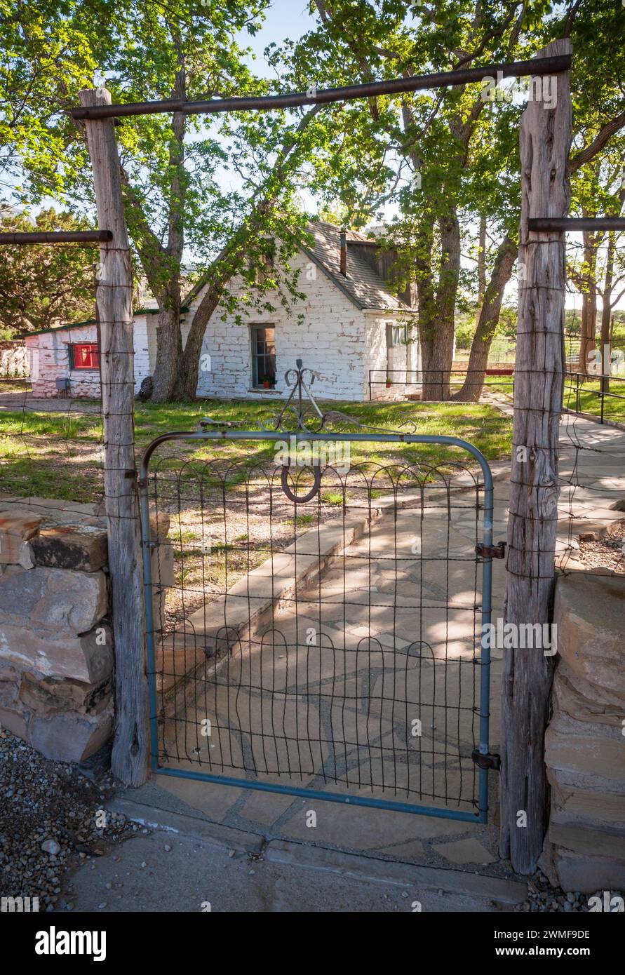 Frijole Ranch Museum at Guadalupe Mountains National Park in Western ...