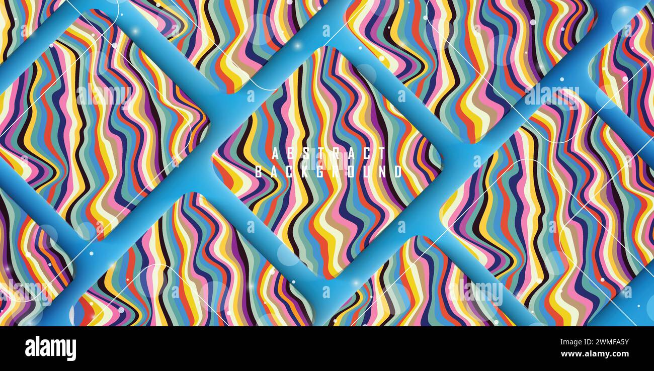 Colourful modern abstract backdrop texture, vector background cover ...