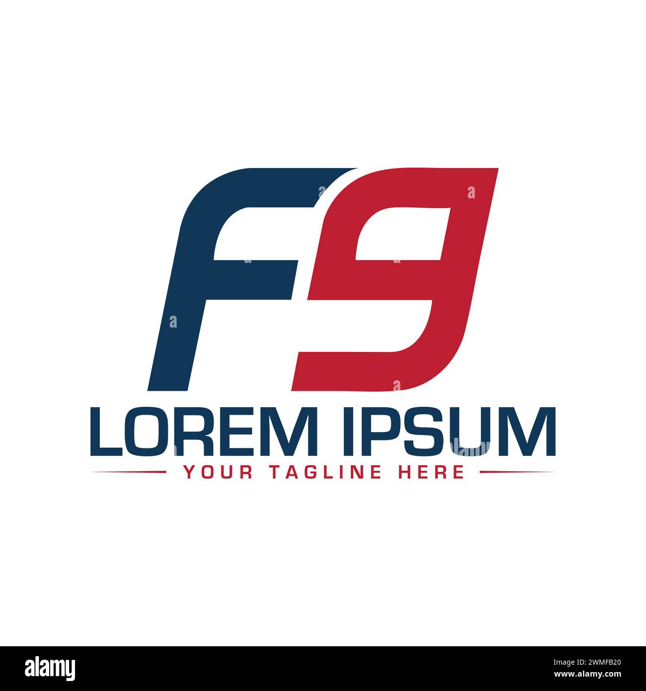 FA Letter Logo Design. Creative and Modern FA Logo Design Stock Vector ...