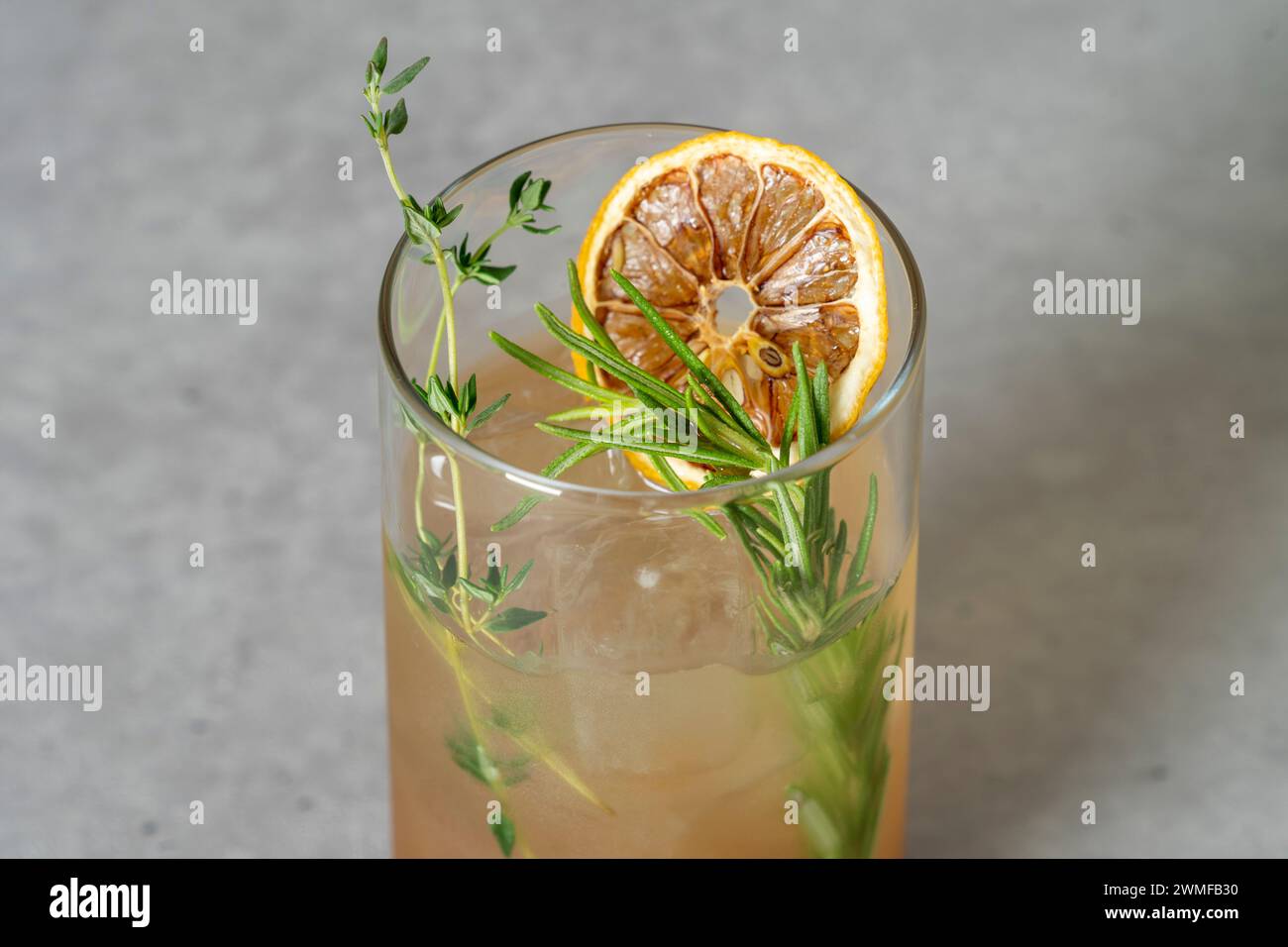 triple iced tea Korean food dish all blue Stock Photo - Alamy