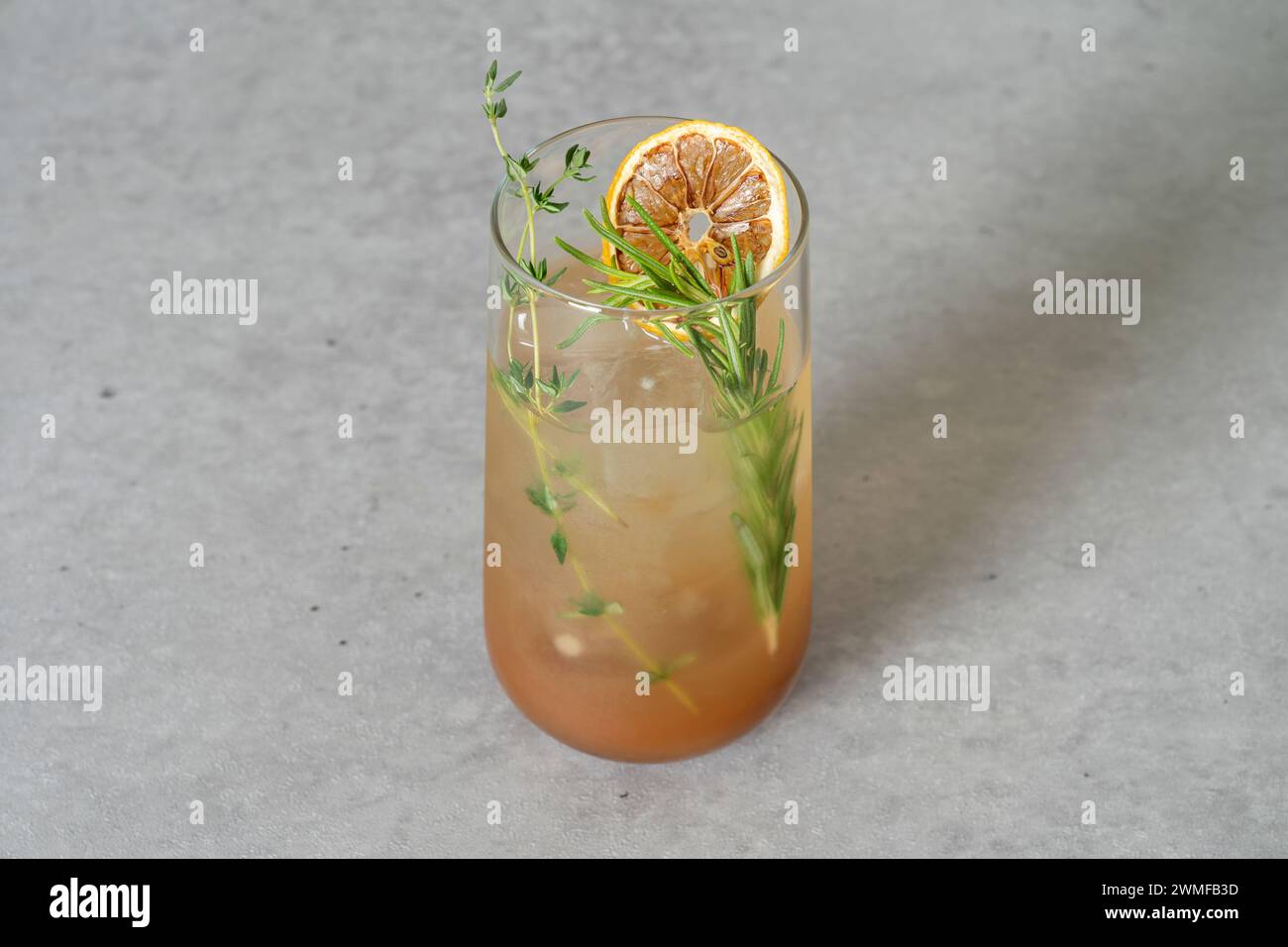 triple iced tea Korean food dish all blue Stock Photo - Alamy