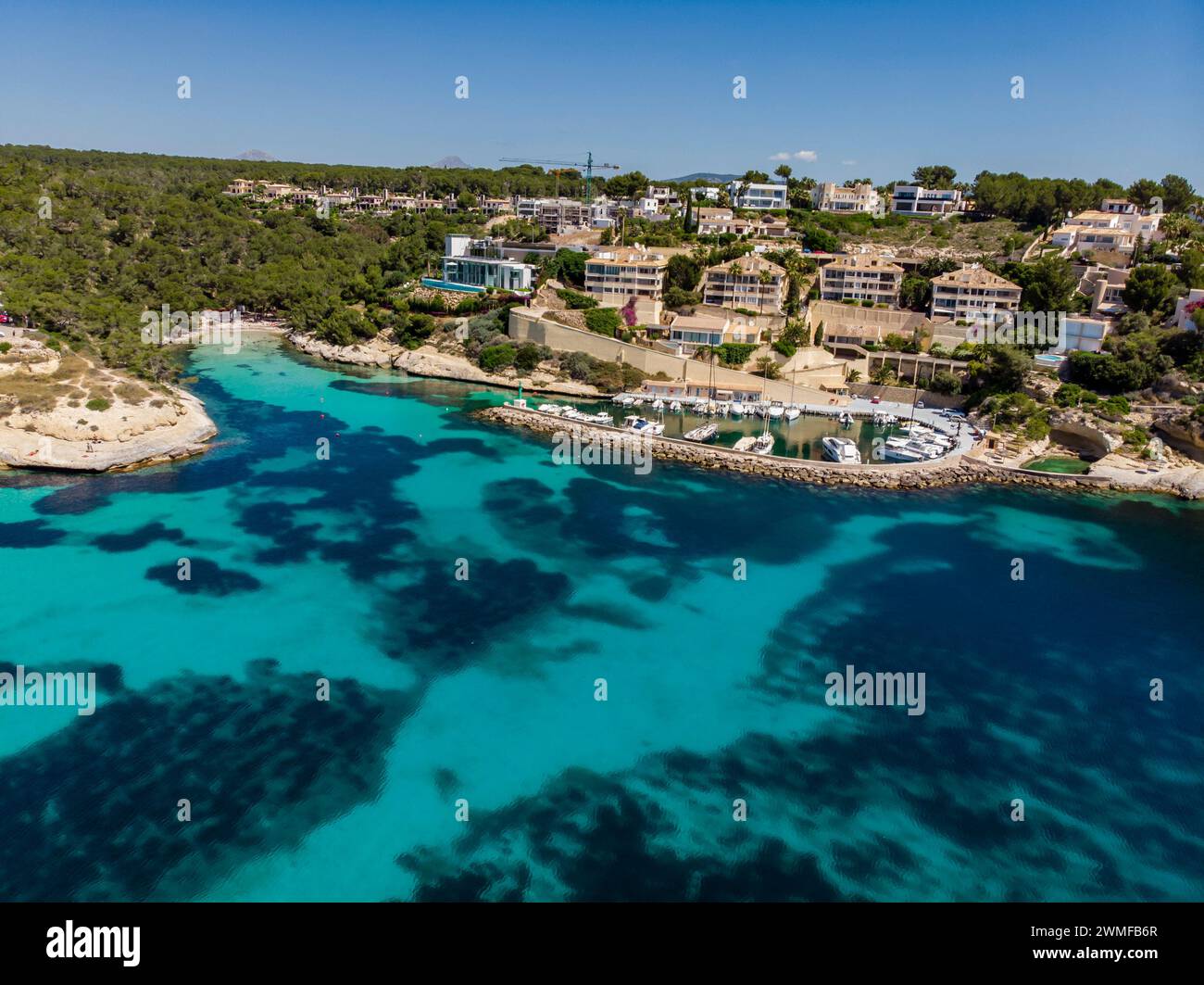 El Mago beach, Cala Portals Vells, Calvia, Mallorca, Balearic Islands ...