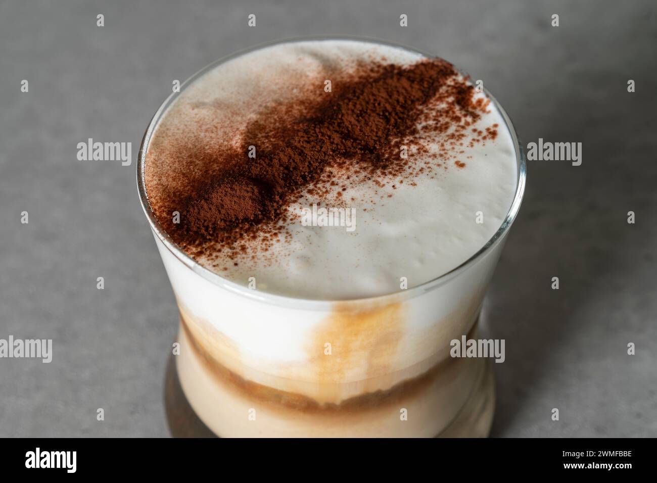 Korean food dish latte coffee ice rice flour latte Nuts Cream Latte ...