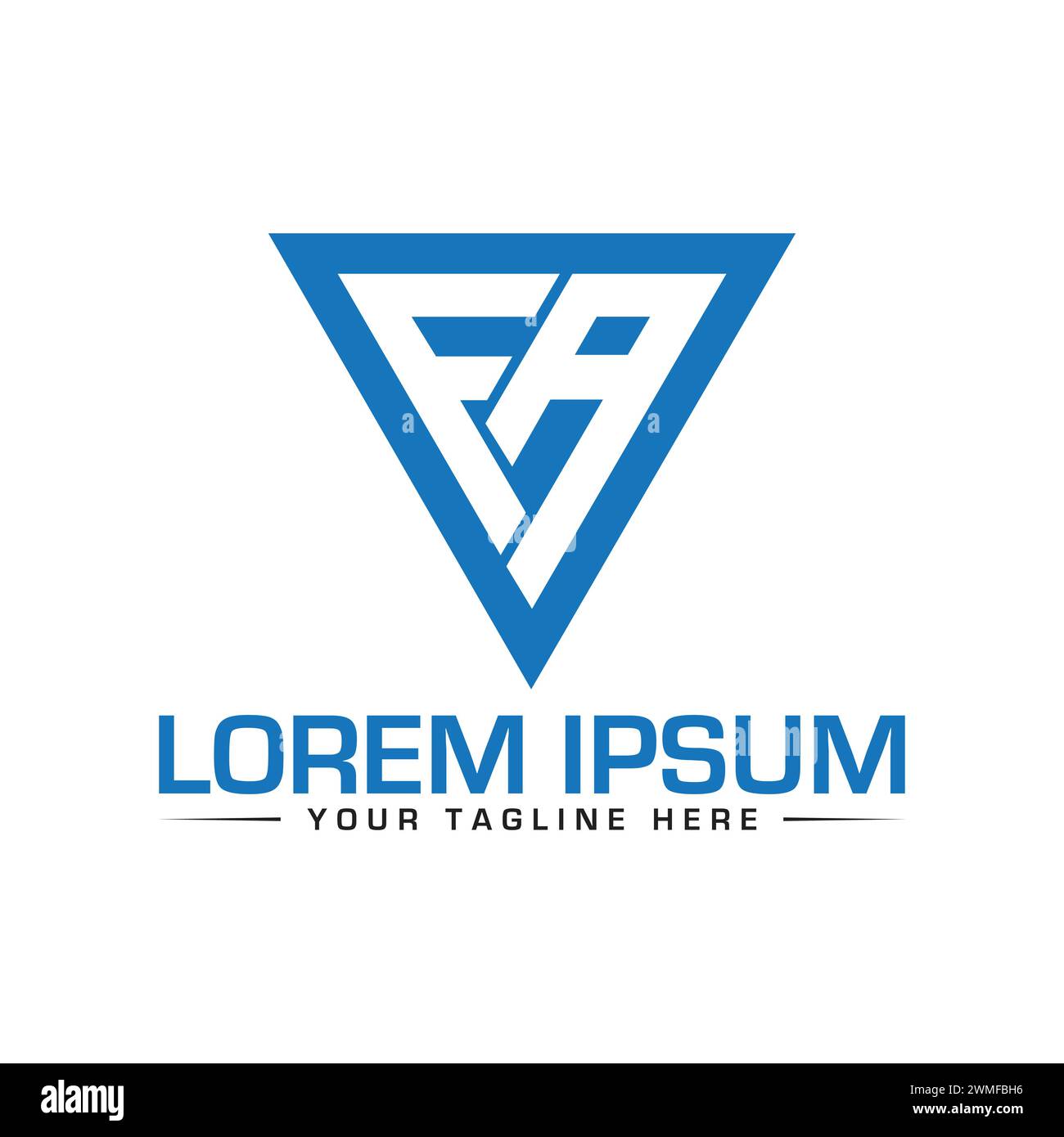 FA Letter Logo Design. Creative and Modern FA Logo Design Stock Vector ...