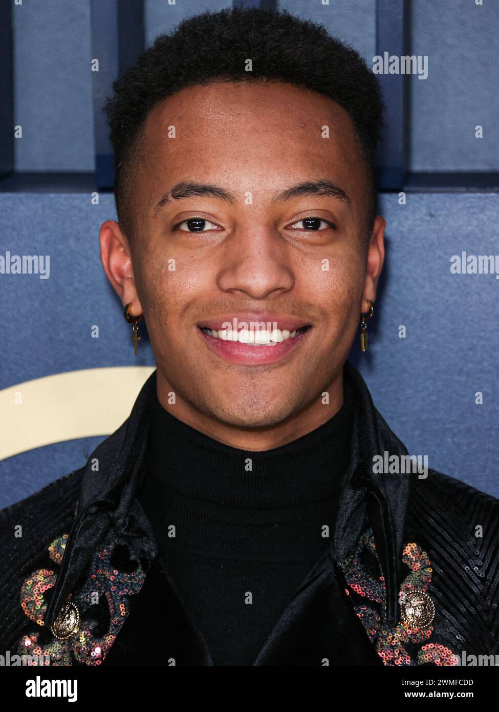 LOS ANGELES, CALIFORNIA, USA - FEBRUARY 24: Asante Madrigal arrives at ...