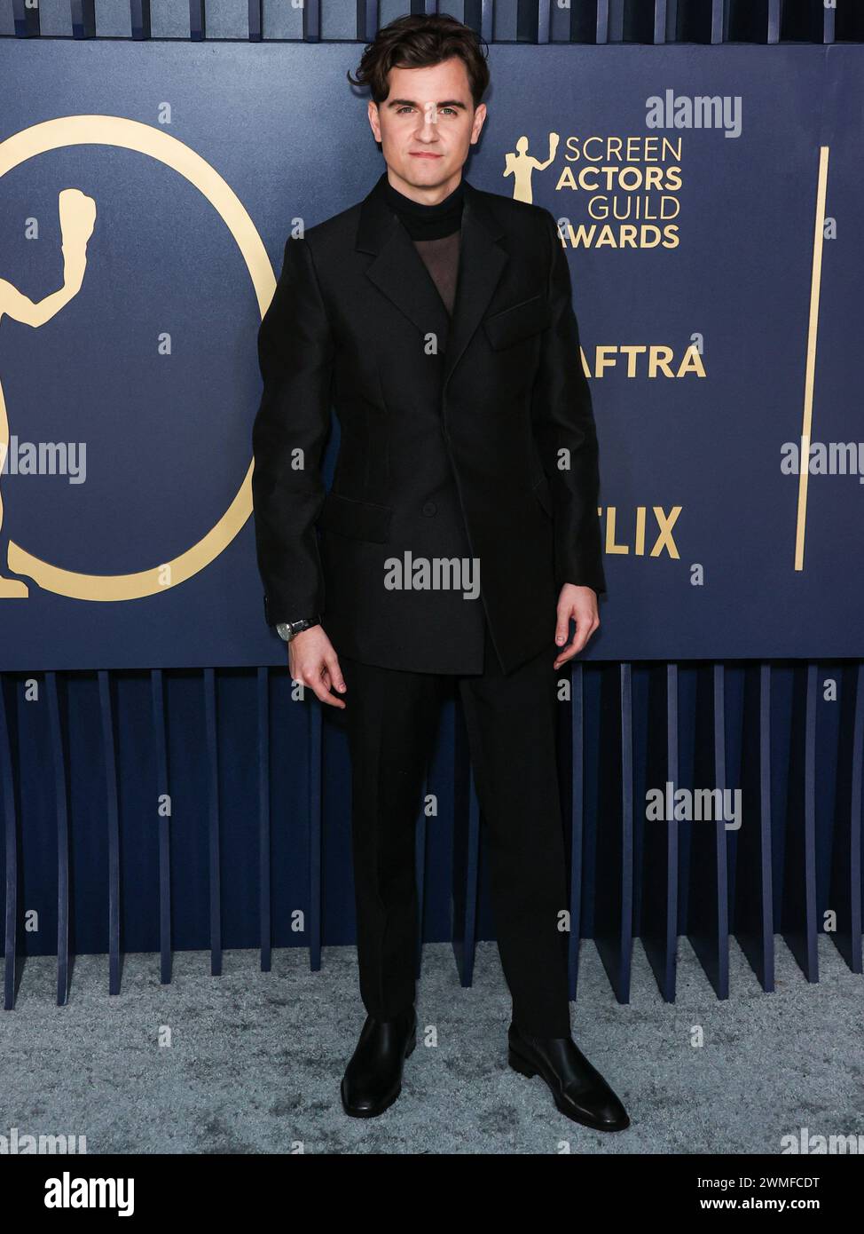 LOS ANGELES, CALIFORNIA, USA - FEBRUARY 24: Billy Harris arrives at the ...