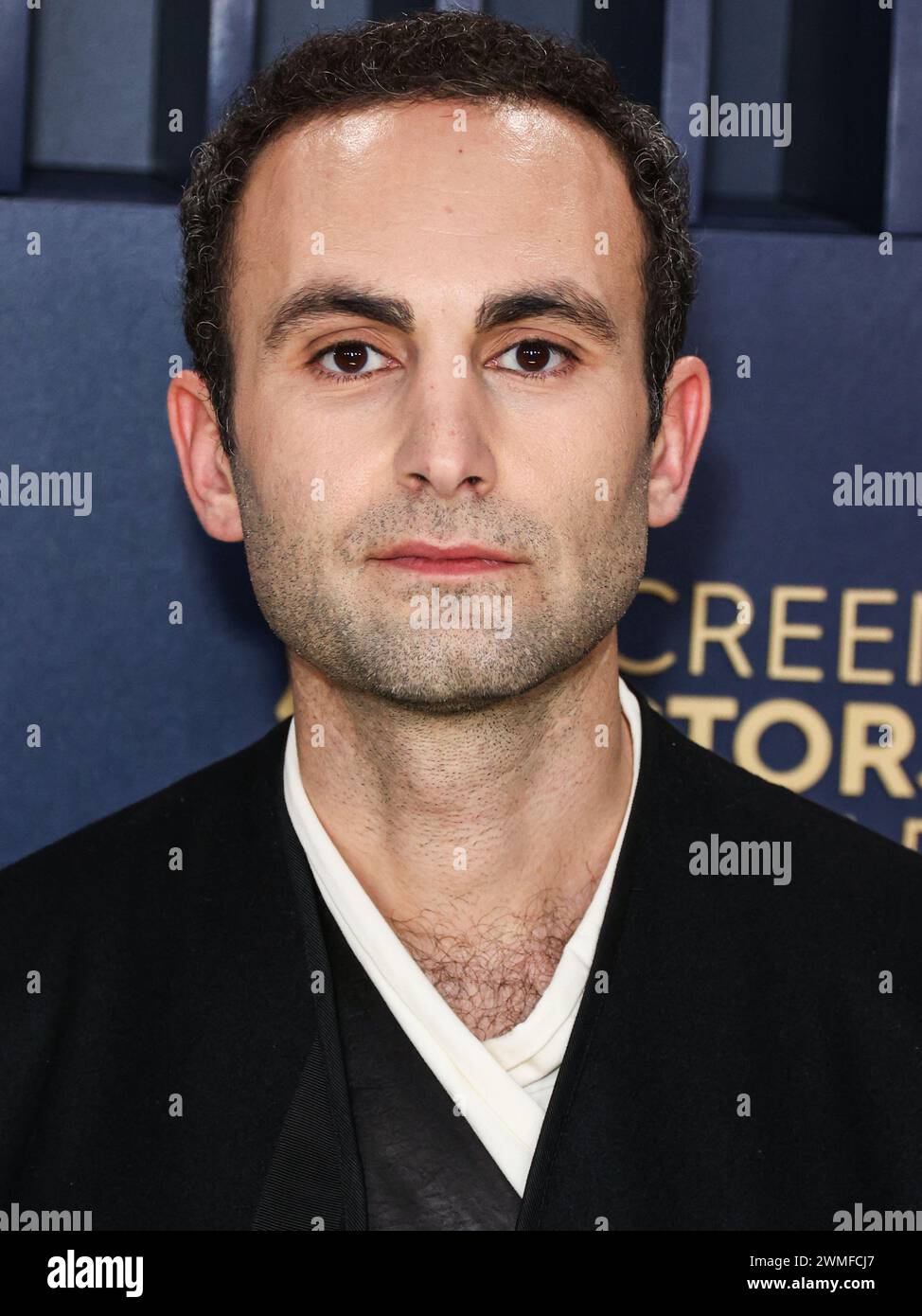 LOS ANGELES, CALIFORNIA, USA - FEBRUARY 24: Khalid Abdalla arrives at ...