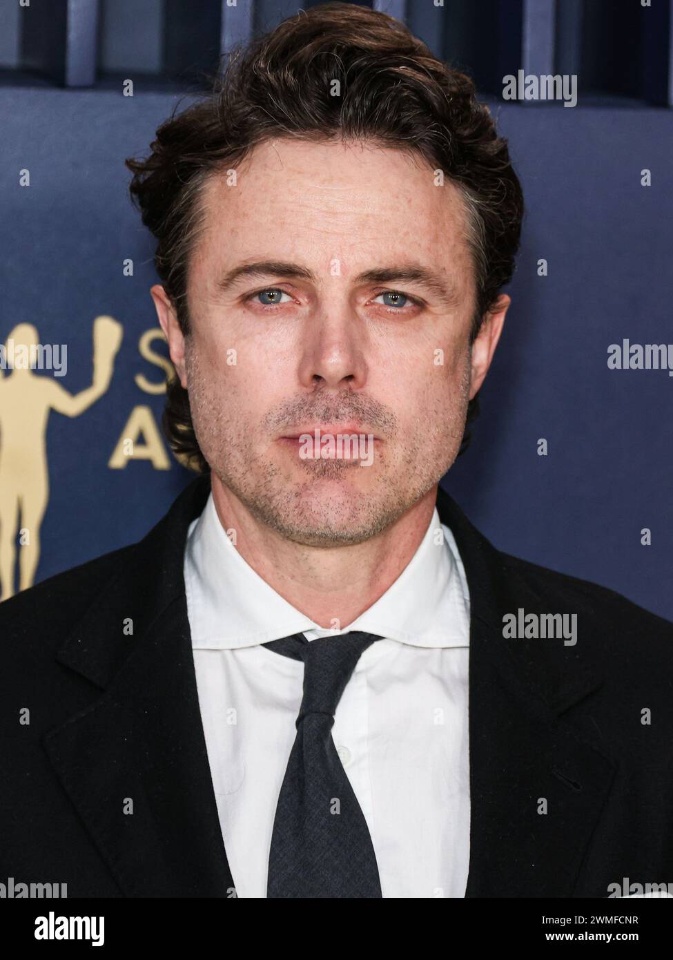 LOS ANGELES, CALIFORNIA, USA - FEBRUARY 24: Casey Affleck arrives at ...