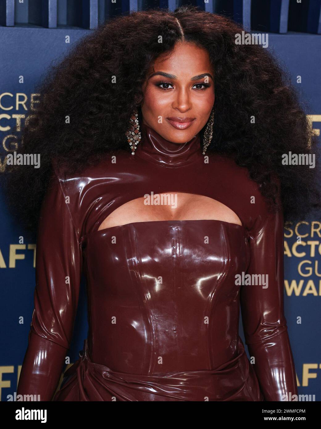 LOS ANGELES, CALIFORNIA, USA - FEBRUARY 24: Ciara wearing Venus ...