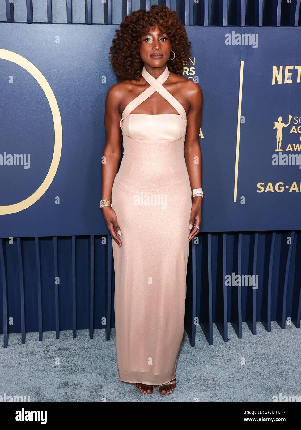 LOS ANGELES, CALIFORNIA, USA - FEBRUARY 24: Issa Rae wearing Suzanne ...