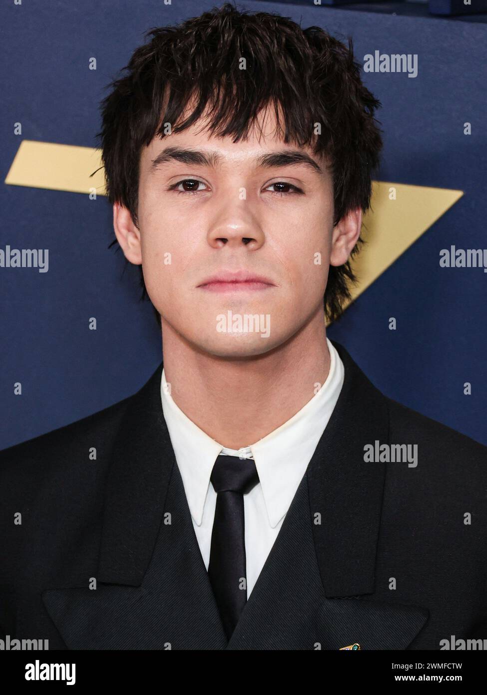 LOS ANGELES, CALIFORNIA, USA - FEBRUARY 24: Ian Ousley arrives at the ...