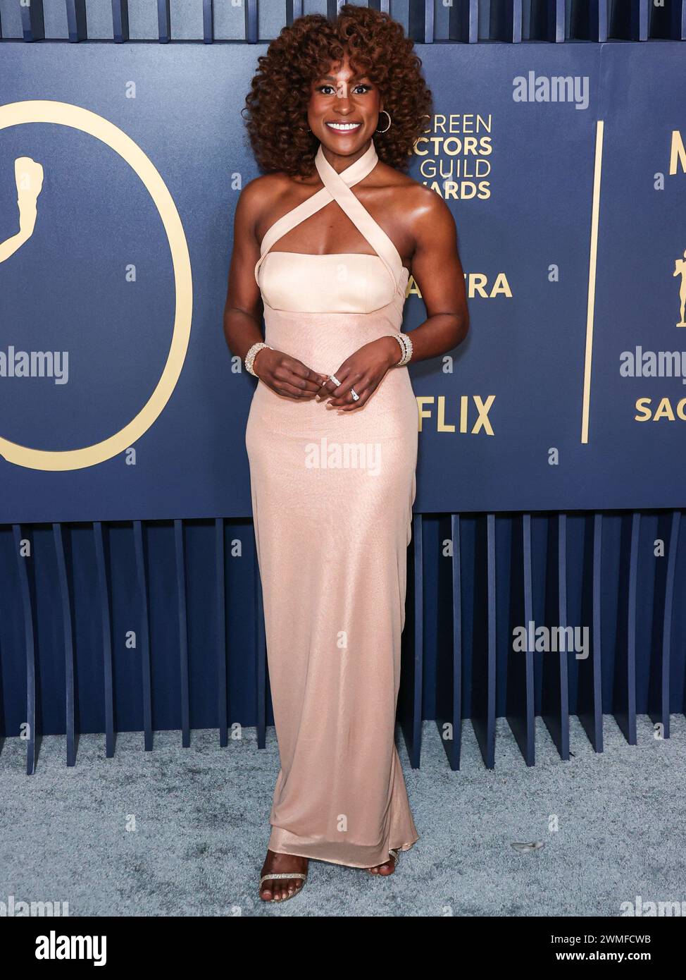LOS ANGELES, CALIFORNIA, USA - FEBRUARY 24: Issa Rae wearing Suzanne ...