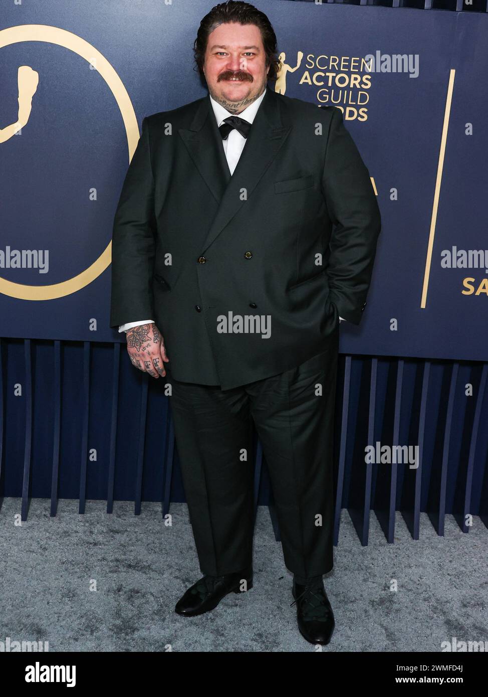 LOS ANGELES, CALIFORNIA, USA - FEBRUARY 24: Matty Matheson arrives at ...