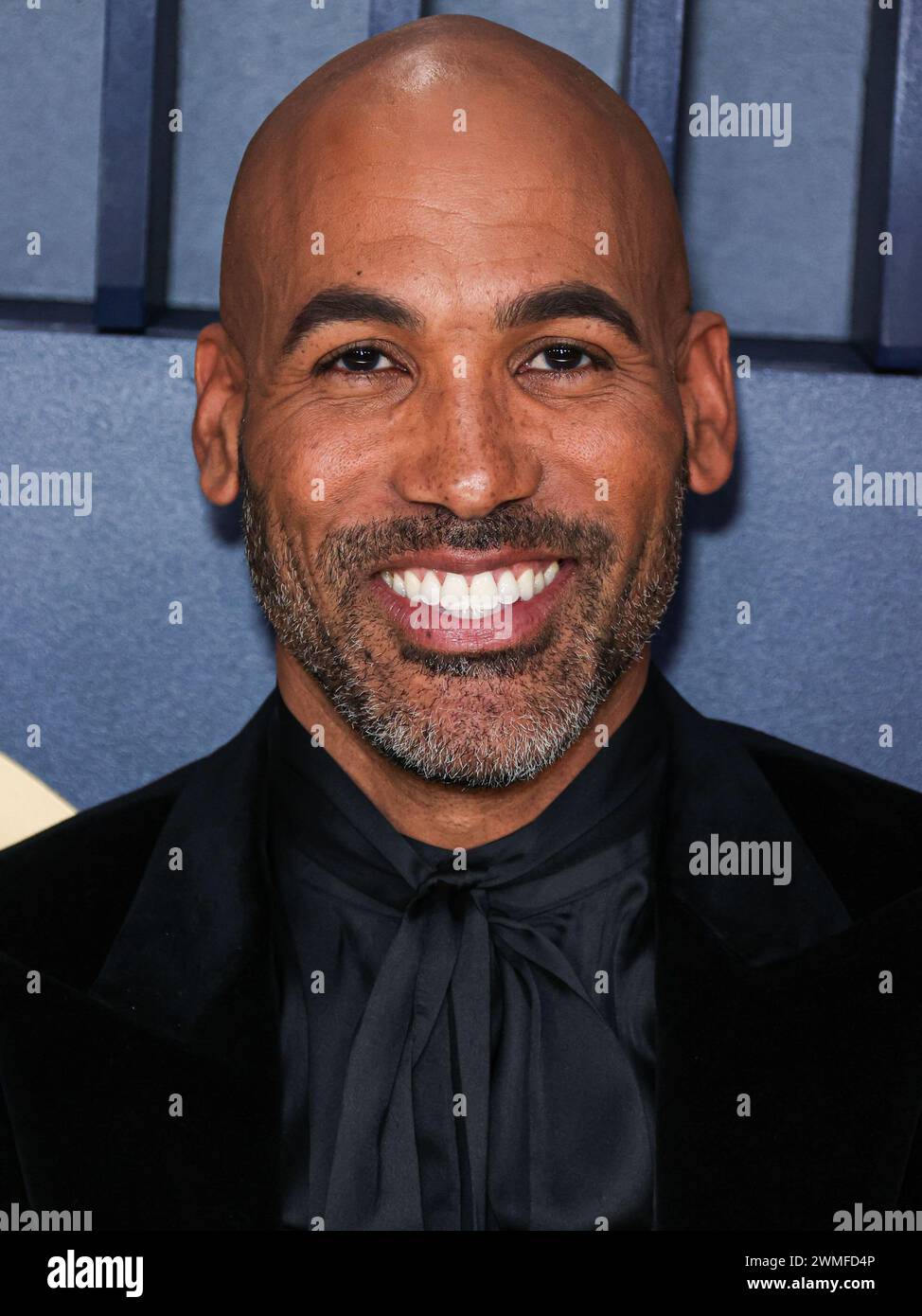 LOS ANGELES, CALIFORNIA, USA - FEBRUARY 24: Melvin Robert arrives at ...