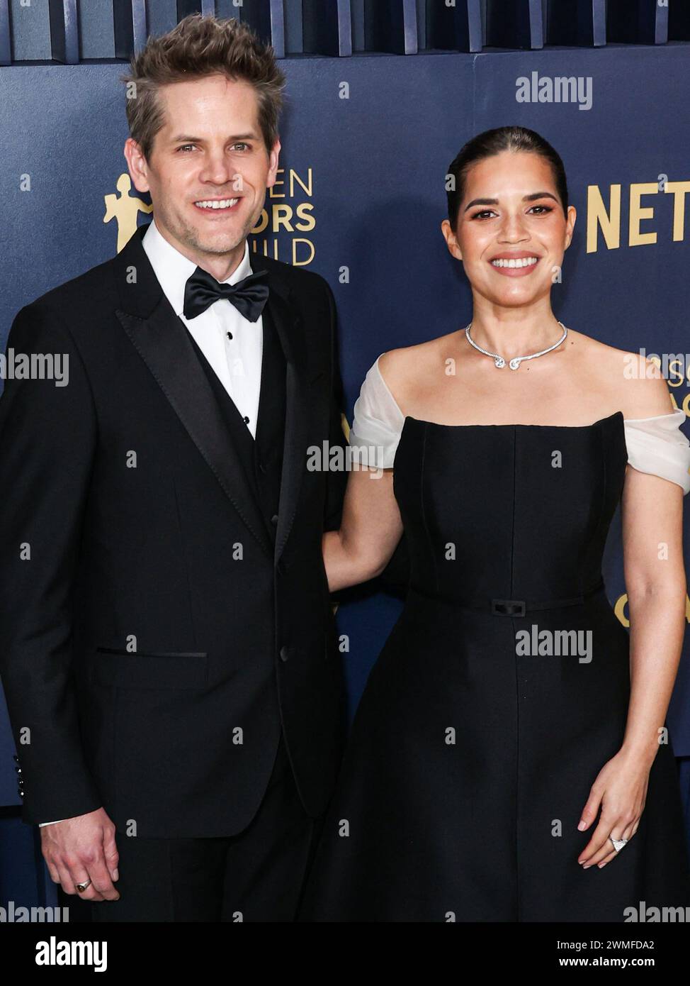 LOS ANGELES, CALIFORNIA, USA - FEBRUARY 24: Ryan Piers Williams and ...