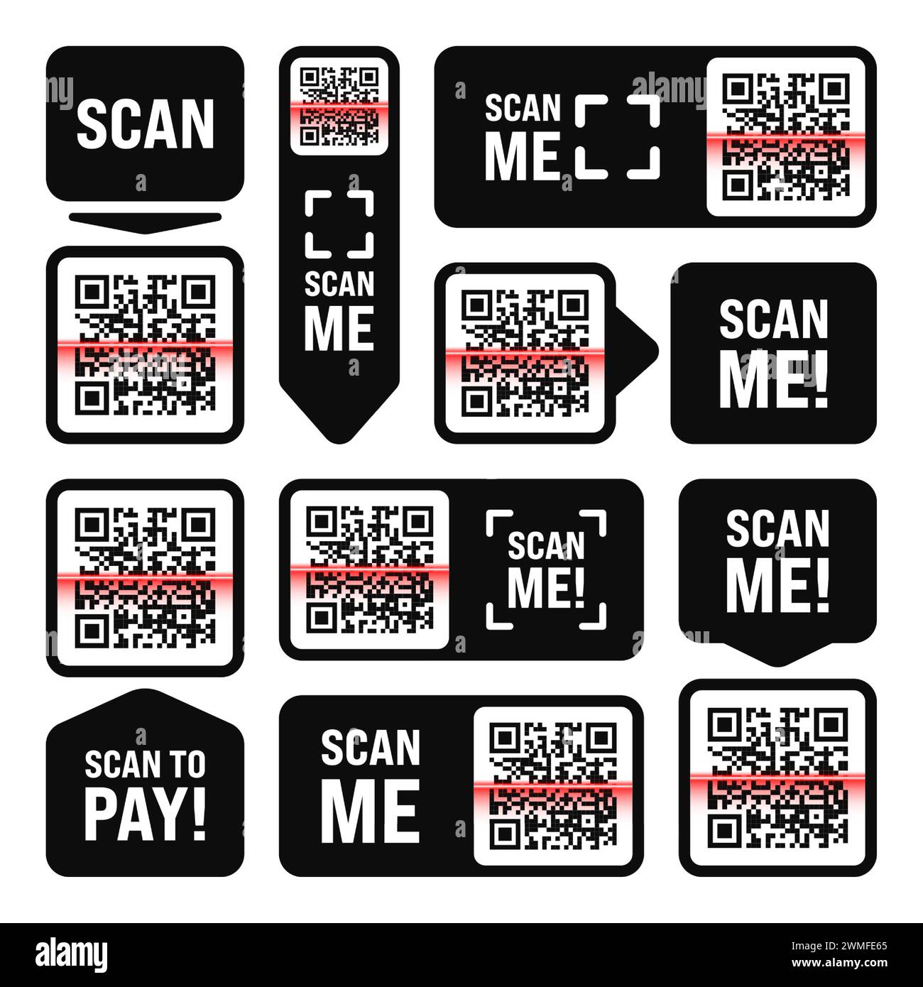 Special identity code Stock Vector Images - Alamy