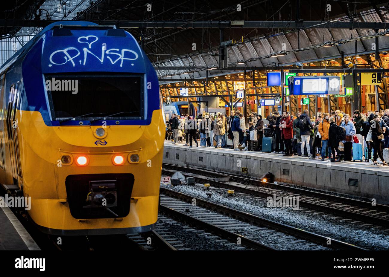 AMSTERDAM - Train passengers at Amsterdam Central Station will have ...