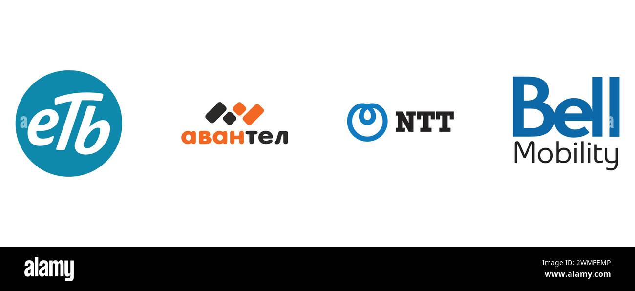 AVANTEL, NIPPON TELEGRAPH AND TELEPHONE, ETB BOGOTA, BELL MOBILITY ...