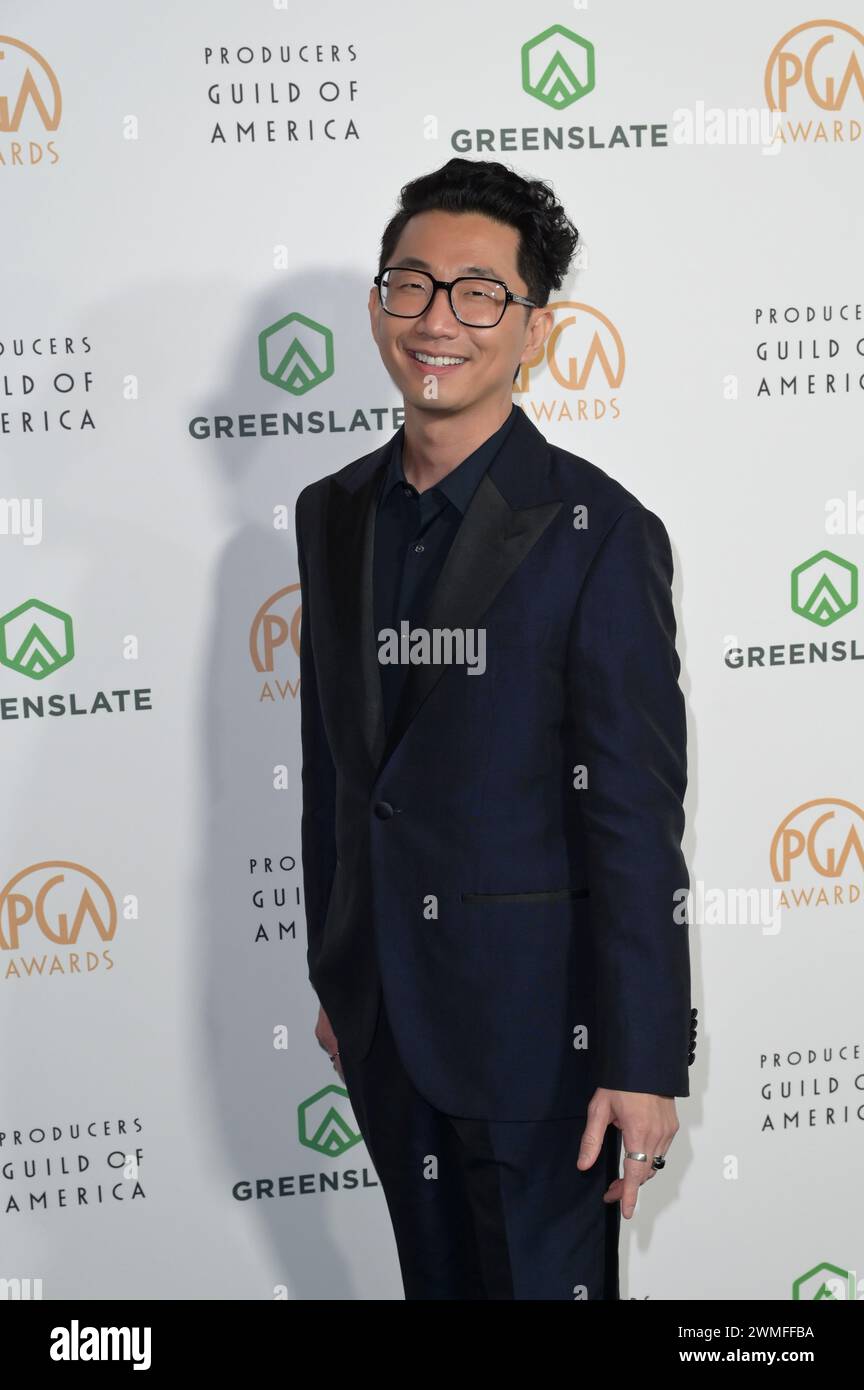 Los Angeles, USA. 25th Feb, 2024. LOS ANGELES, USA. February 25, 2024: Lee Sung Jin at the 2024 ...