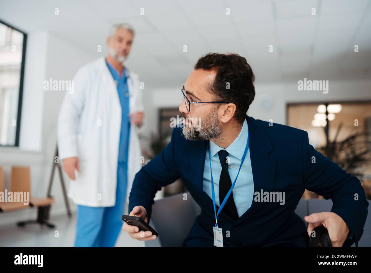 Doctor medical pharmaceutical salesman hi-res stock photography and ...