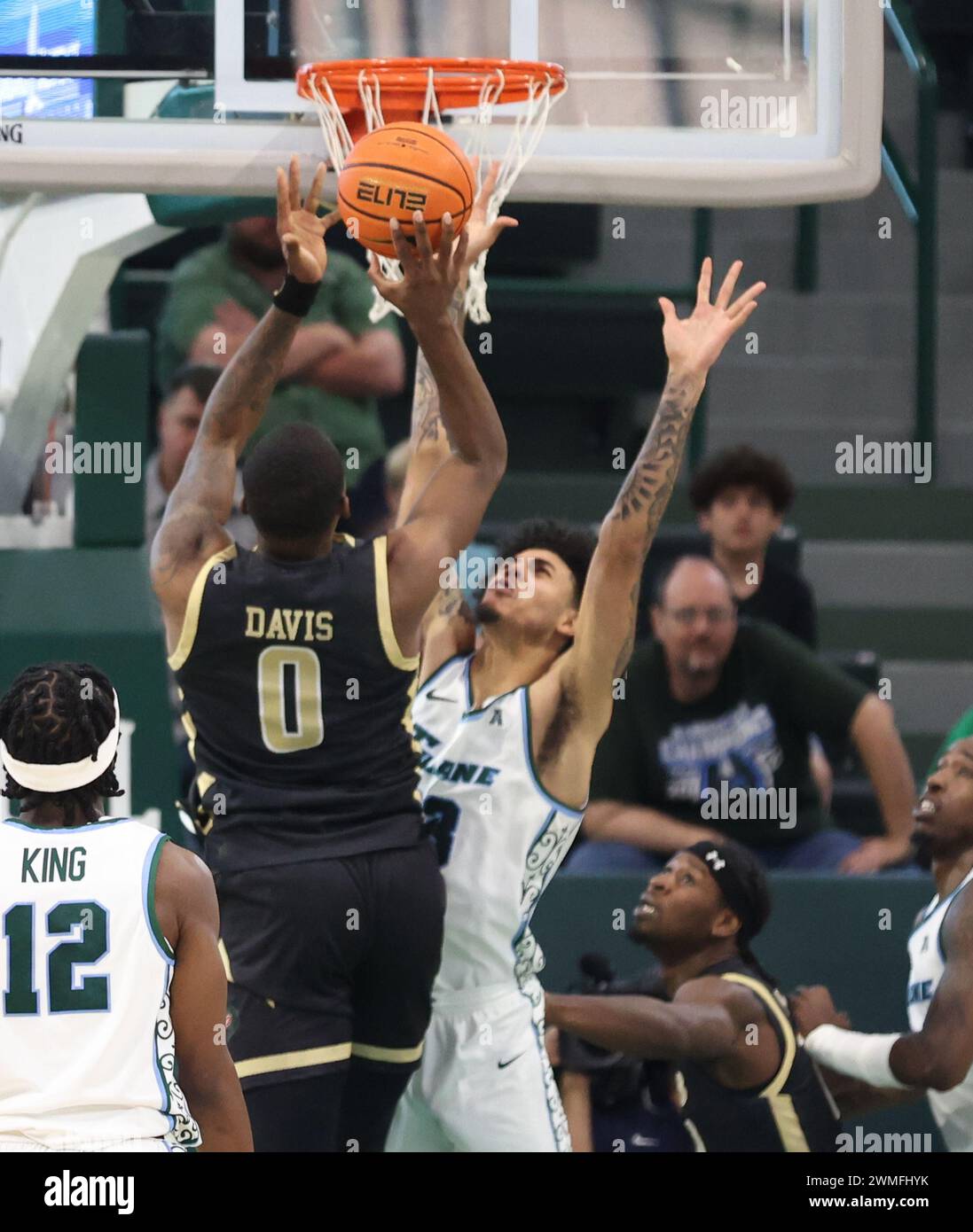 New Orleans, USA. 25th Feb, 2024. UAB Blazers forward Javian Davis (0 ...