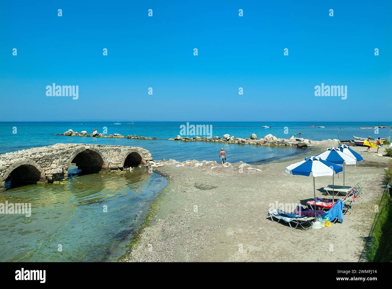 Zakynthos venetian bridge hi-res stock photography and images - Alamy