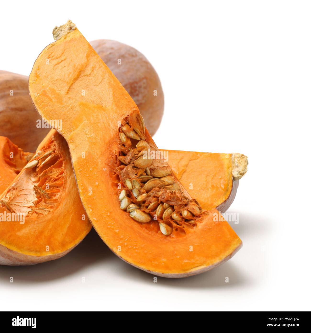 butternut squash isolated on white background Stock Photo - Alamy