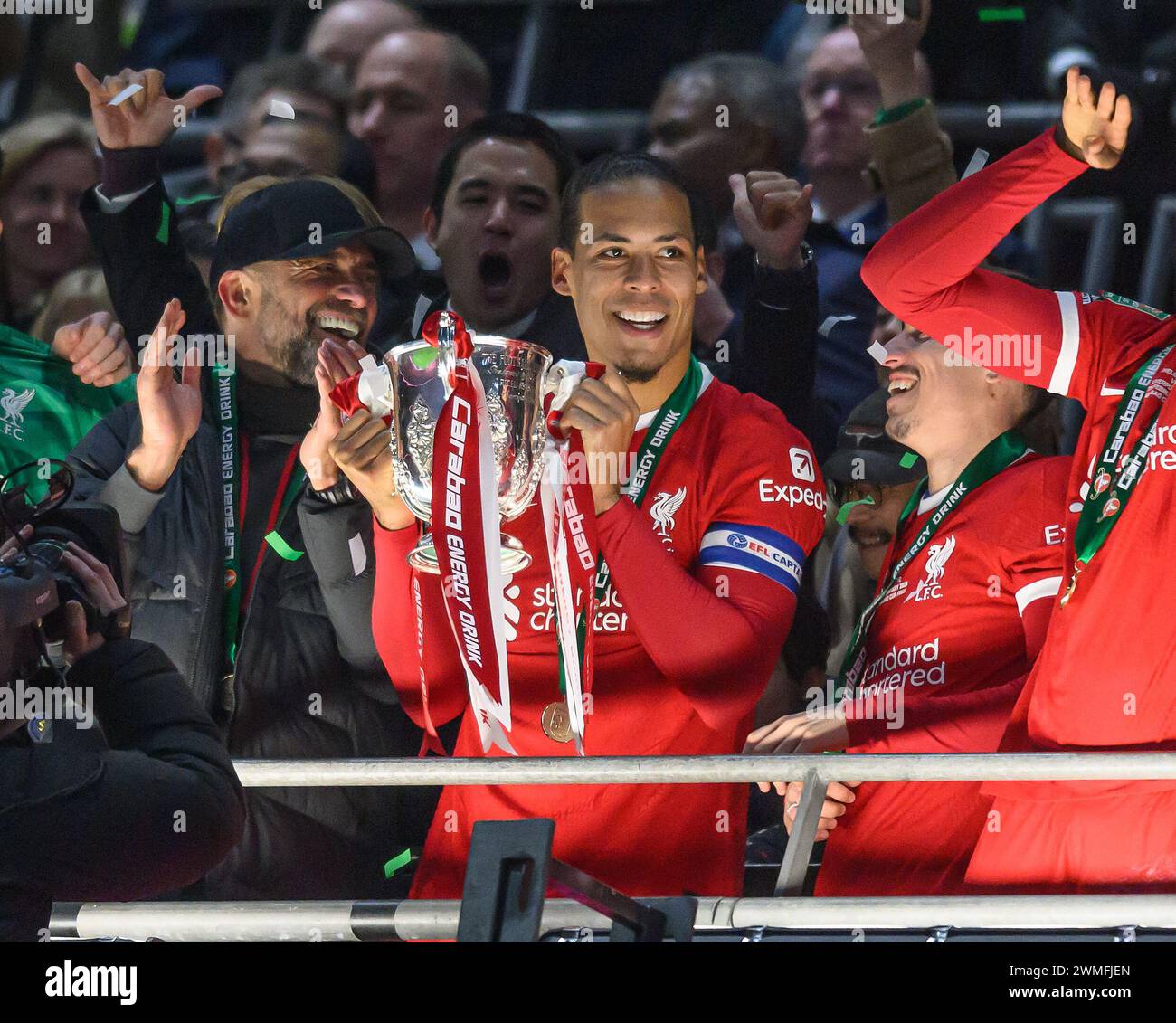 London, UK. 25th Feb, 2024 - Chelsea v Liverpool - Carabao Cup Final ...