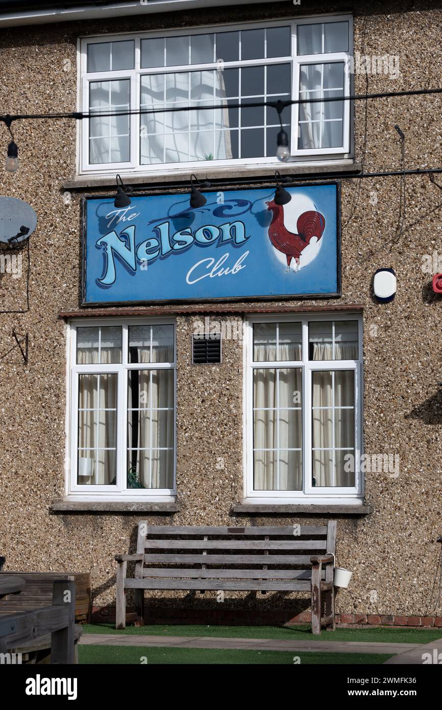 The Nelson Club, Stockton, Warwickshire, England, UK Stock Photo - Alamy