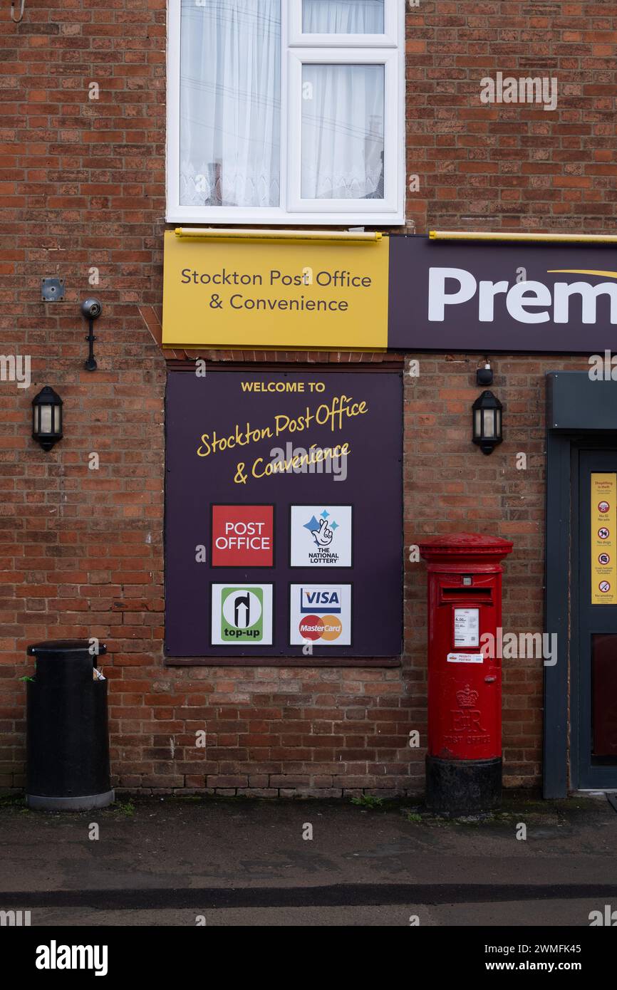 Stockton post office and shop, Warwickshire, England, UK Stock Photo ...