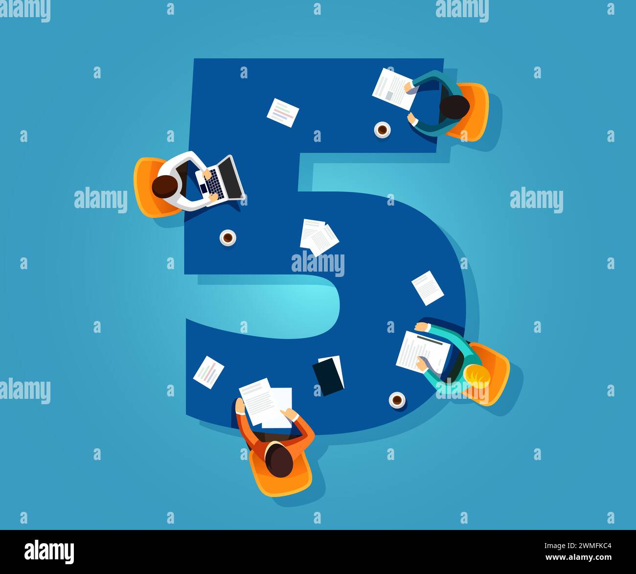 Number font hi-res stock photography and images - Alamy