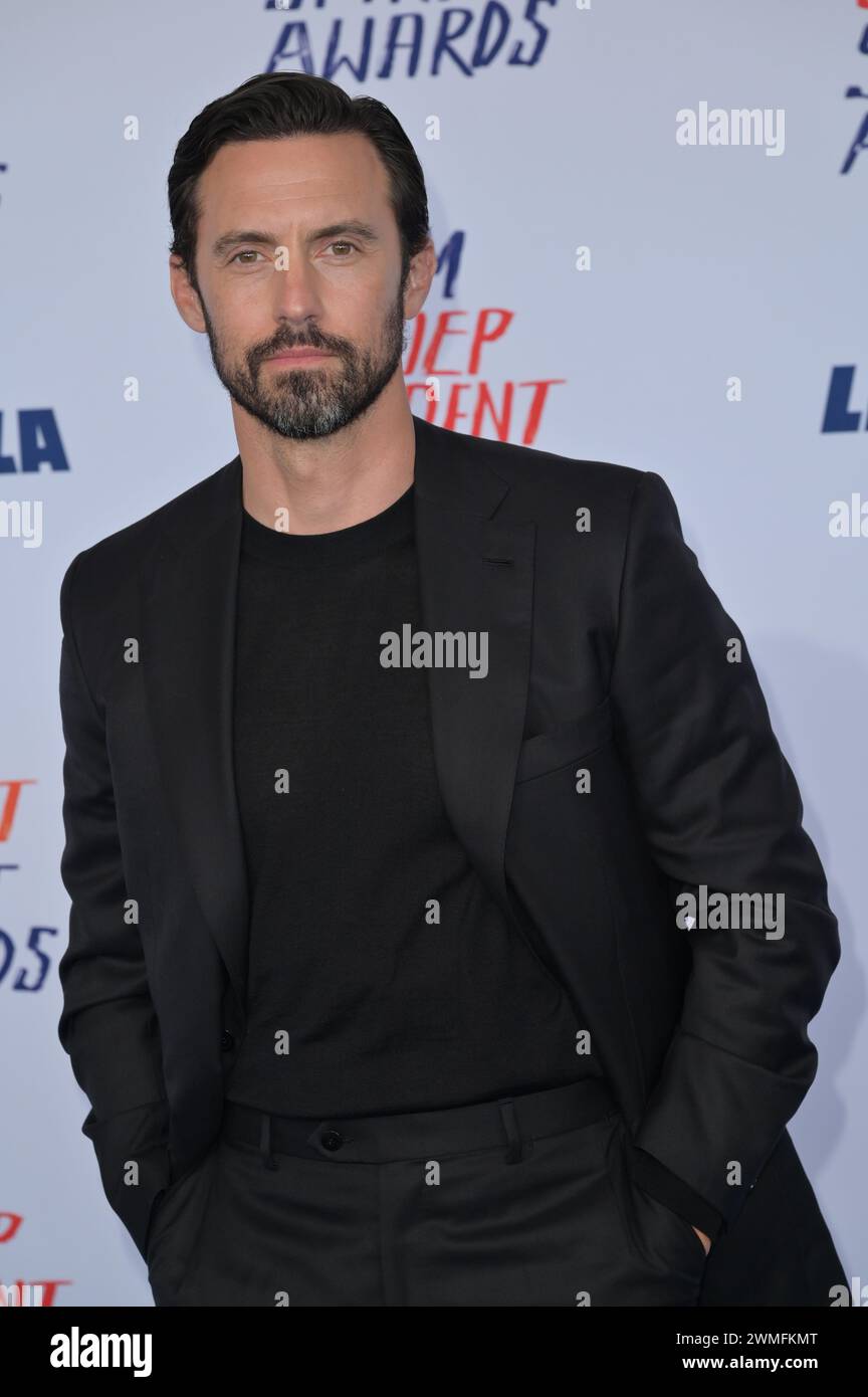 Santa Monica, USA. 25th Feb, 2024. SANTA MONICA, USA. February 25, 2024: Milo Ventimiglia at the ...