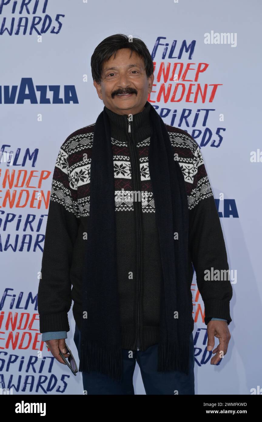 Santa Monica, USA. 25th Feb, 2024. SANTA MONICA, USA. February 25, 2024: Pramode Kumar at the ...