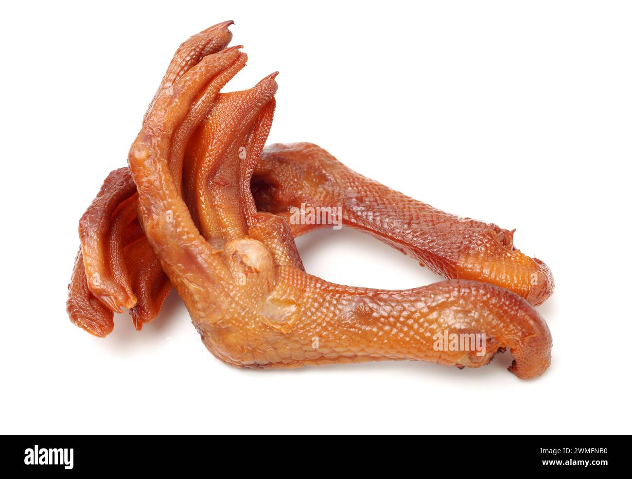 duck feet on white background Stock Photo - Alamy